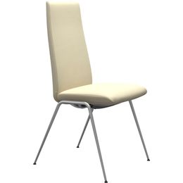 Polsterstuhl stressless, B:57cm H:105cm T:60cm, beige, Leder PALOMA: PALOMA ist ein durchgef&auml;rbtes Semianilin-M&ouml;belleder mit nat&uuml;rlicher Narbung.,