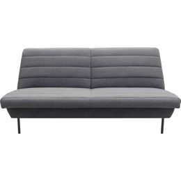 2-Sitzer, B:185cm H:92cm T:103cm, blau, LOOKS by Wolfgang Joop, 70% Polyester (recycelt), 30% Polyester, Sofas, "LOOKS IX", Quersteppung, ohne