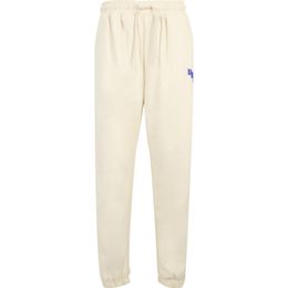 DEF Herren Stoffhose "DEF Herren DEF BIG Sweatpant"beige, Gr. S, unifarben, 80% Baumwolle, 20% Polyester, Hosen