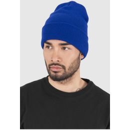 Flexfit Herren Beanie "Flexfit Unisex Heavyweight Long Beanie", blau, Kunstfaser, M&uuml;tzen