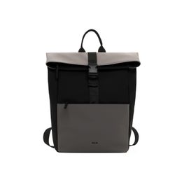 Emily & Noah EMILY & NOAH Rucksack "Rucksack E&N Pessac RUE 09", schwarz, Obermaterial: 60% Polyurethan PU. 40% Polyester PES., Rucks&auml;cke