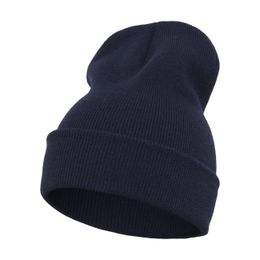 Flexfit Damen Beanie "Flexfit Unisex Heavyweight Long Beanie"navy, Kunstfaser, M&uuml;tzen
