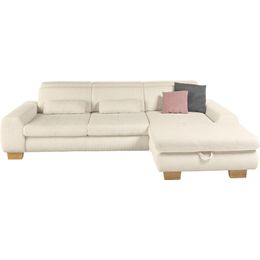 Ecksofa, B:307cm H:84cm T:195cm, rosa, SET ONE BY Musterring, 88% Polyester;12% Polyamid, Wohnzimmer, Sofas, "SO 3400 Sitzh&ouml;he 47cm oder 49cm,