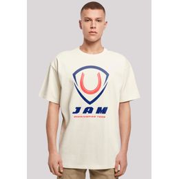 F4NT4STIC Herren T-Shirt "JAM Showjumping", beige, Gr. S, Obermaterial: 100% Baumwolle, Shirts, Print