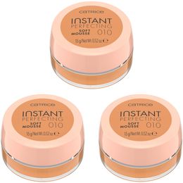 Catrice Damen Foundation "Instant Perfecting Soft Mousse", 45 g, beige, Teint-Kosmetika, Leichte Textur, passt sich perfekt dem Hautton an und