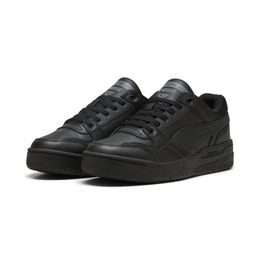 Puma Damen Sneaker "Rebound Retro Sneakers Erwachsene", Gr. 39, schwarz, Obermaterial: Textil, Kuhleder, Synthetik; Futter: Textil; Innensohle: Keine