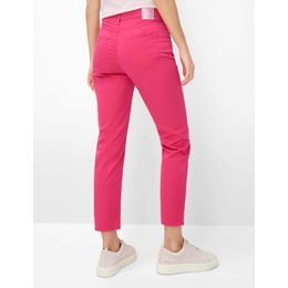 Brax Damen 5-Pocket-Hose "Style CAROLA S"himbeere, Gr. 22, Web, 78% Baumwolle, 19% Lyocell, 3% Elasthan, Hosen