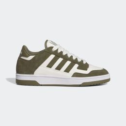 Damen Sneaker "RAPID COURT LOW", adidas Sportswear, Gr. 45, gr&uuml;n, Leder, Synthetik, Schuhe