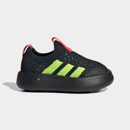 M&auml;dchen Slip-On Sneaker "BUBBLECOMFY KIDS", adidas Sportswear, Gr. 26, schwarz, Textil, Schuhe, f&uuml;r Kinder