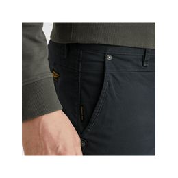 PME-Legend PME LEGEND Herren Chinohose "TWIN WASP CHINO LEFT HAND STRETCH TWILL", blau, Gr. 36, unifarben, Canvas, Obermaterial: 98% Baumwolle, 2% Elasthan,