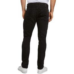 Tom Tailor Herren Slim-fit-Jeans "TROY", schwarz, Gr. 32, Denim/Jeans, Obermaterial: 99% Baumwolle, 1% Elasthan, Jeans, unifarben