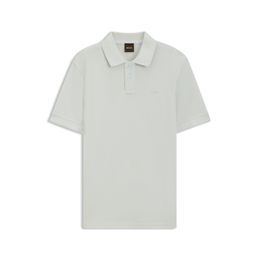 BOSS Orange Herren Poloshirt "Prime"open blau474, Gr. XL, Jersey, Obermaterial: 100% Baumwolle, Shirts, mit Polokragen