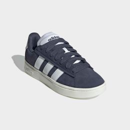 Herren Sneaker "GRAND COURT ALPHA", adidas Sportswear, Gr. 46, blau, Leder, Synthetik, Schuhe, Design inspiriert vom adidas Campus 00