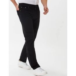 Brax Herren 5-Pocket-Hose "Style COOPER FANCY", schwarz, Gr. 34, Web, 96% Baumwolle, 4% Elasthan, Hosen