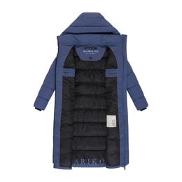 Marikoo Damen Winterjacke "Nadeshikoo XIV"blau violet, Gr. M, Obermaterial: 100% Polyester. Innenseite: 100% Polyester. Futter: 100% Polyester.