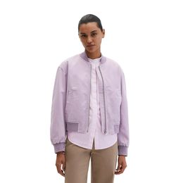 Marc O'Polo Outdoorjacke MARC O'POLO "aus reiner Bio-Baumwolle", Damen, Gr. 32, dusty lavender, Obermaterial: 100% Baumwolle. Futter: 100% Baumwolle, unifarben, regular fit, Rippb&uuml;ndchen, Jacken Outdoorjacke