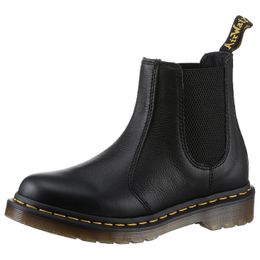 Dr. Martens Damen Chelseaboots "Virginia 2976", Gr. 42, schwarz, Elastischer Einsatz, Leder, unifarben, Schuhe, Chunky Boots, Plateau Schuh, Boots