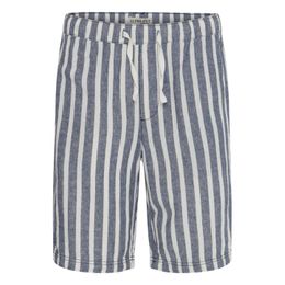 11 Project Herren Shorts "Shorts PROeshi", blau, Gr. XXL, Obermaterial: 58% Leinen LI. 42% Viskose CV., Hosen