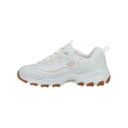 Skechers Damen Sneaker "Skechers Sneaker Leder/Textil", Gr. 40wei&szlig;, Leder, Textil, Schuhe