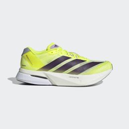 Herren Laufschuh "ADIZERO BOSTON 13", adidas Performance, Gr. 42, gelb, Textil, Schuhe