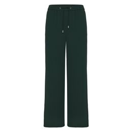 Zero Damen Palazzohose "Damen mit elastischem Bund"gr&uuml;n forest, Gr. 44, unifarben, Obermaterial: 100% Polyester. Futter: 3% Elasthan, 97% Polyester,