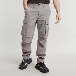 G-Star Raw G-STAR Herren Cargohose "Core Regular Cargo", grau, Gr. 30, Web, Obermaterial: 65% Polyester, 35% Elastomultiester, Hosen