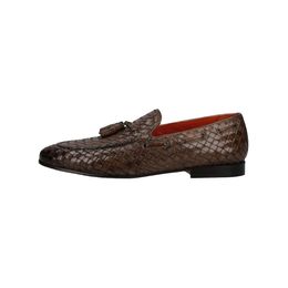 Melvin & Hamilton Herren Slipper "Melvin & Hamilton Slipper Leder", MELVIN & HAMILTON, Gr. 42braun, Leder, Schuhe