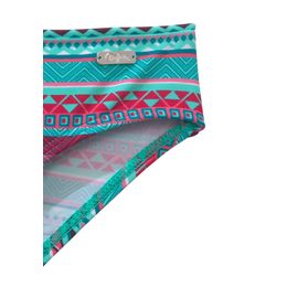 Buffalo M&auml;dchen Triangel-Bikini "Lux Kids", gr&uuml;n, Gr. 122, bedruckt, gemustert, Polyamid, Bikini-Sets, mit abstraktem Druck