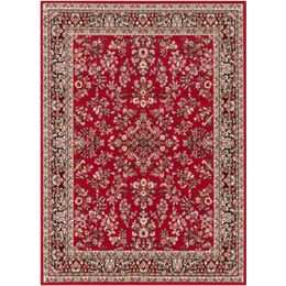 Teppich Hanse Home, B:120cm H:8mm L:160cm, rot, Polypropylen (PP), Wohnzimmer, Teppiche, "Halton", Kurzflor, Orient-Optik, mit Bord&uuml;re, L&auml;ufer,