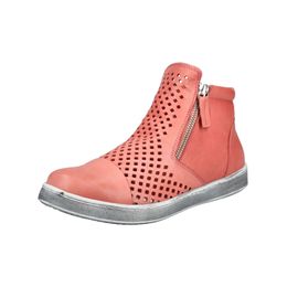 Andrea Conti Damen Stiefelette "Andrea Conti Stiefelette Leder", Gr. 36, rosa, Leder, Schuhe