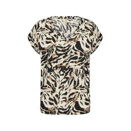 soyaconcept Damen Blusentop "Soya Concept Shirt SC_PERLA", bunt, Gr. S, Obermaterial: 99% Polyester, 1% Elasthan, Blusen