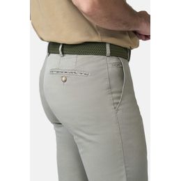 MEYER Herren Chinos "Bonn 1-5075", grau, Gr. 50, unifarben, 96% Baumwolle, 4% Elasthan, Hosen, Modern-GOTS-zertifiziert