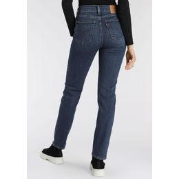 Levi's LEVI'S Damen Straight-Jeans "724 HIGH RISE STRAIGHT", blau, Gr. 31, Denim/Jeans, Obermaterial: 85% Baumwolle, 7% Lyocell, 6% Elastomultiester, 2%