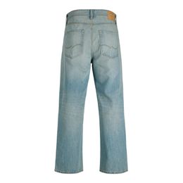 Jack & Jones JACK & JONES Herren Relax-fit-Jeans "JJIALEX mit cleanem Look und Taschenvielfalt"bleached blau washed, Gr. 30, Abriebeffekte, Denim/Jeans,