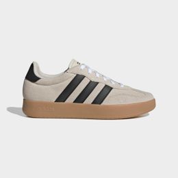 Herren Sneaker "BARREDA", adidas Sportswear, Gr. 42alumina, core schwarz, gum 3, Leder, Synthetik, Schuhe, inspiriert vom Design des adidas handball
