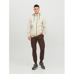 Jack & Jones JACK & JONES Herren Softshelljacke "JJEBASIC mit wasserabweisender Funktion", gelb, Gr. XXXL, unifarben, Web, Obermaterial: 100% Polyester, Jacken,