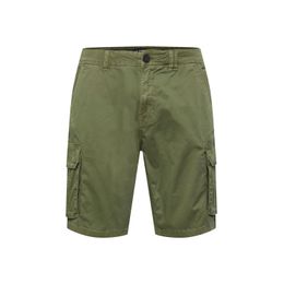 11 Project Herren Cargoshorts "Cargoshorts PRSander", gr&uuml;n, Gr. L, Obermaterial: 97% Baumwolle CO. 3% Elasthan EL., Hosen