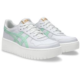 Damen Sneaker "JAPAN S PF", asics SPORTSTYLE, Gr. 42,5, wei&szlig;, Leder, Synthetik, Schuhe