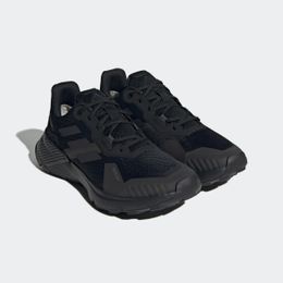 adidas terrex Herren Trailrunningschuh "SOULSTRIDE RAIN.RDY", Gr. 41, schwarz, Synthetik, Textil, Schuhe, wasserdicht