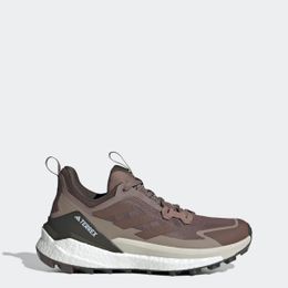 adidas terrex Damen Wanderschuh "FREE HIKER 2.0 LOW", Gr. 40trace braun, earth strata, chalky braun, Synthetik, Textil, Schuhe