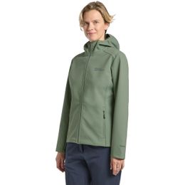 Jack Wolfskin Damen Funktionsjacke "BORNBERG HOODY W", gr&uuml;n, Gr. S, Obermaterial: 100% Polyester; Futter: 100% Polyester, Jacken