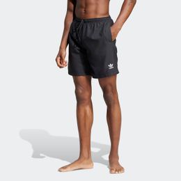 Herren Badeshorts "ADICOLOR 8-INCH", schwarz, Gr. XXXL, adidas Performance, Obermaterial: 100% Polyester, Badehosen