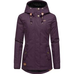 Ragwear Damen Winterjacke "Monade", lila, Gr. 6XL, Obermaterial: 65% Polyester, 35% Baumwolle. Futter: 100% Polyester. Wattierung: 100% Polyester,