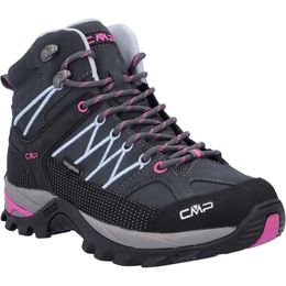 CMP Damen Wanderschuh "RIGEL MID WMN WP TREKKING SHOES", Gr. 40, bunt, Leder, Textil, Schuhe, wasserdicht