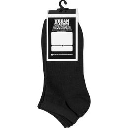 Urban Classics Damen Str&uuml;mpfe "Urban Classics Unisex No Show Socks 5-Pack", Gr. 47schwarz, Baumwolle, Elasthan, Polyester, unifarben, Socken