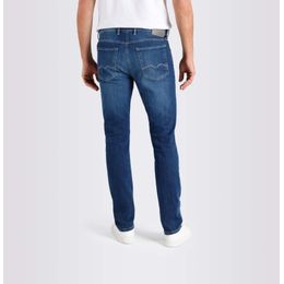 MAC Herren Straight-Jeans "Flexx-Driver", blau, Gr. 31, Denim/Jeans, Obermaterial: 87% Baumwolle, 9% Polyester, 4% Elasthan, Jeans, super elastisch