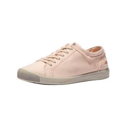 Softinos Damen Sneaker "Softinos Sneaker Lederimitat/Textil", Gr. 39beige, Lederimitat, Textil, Schuhe