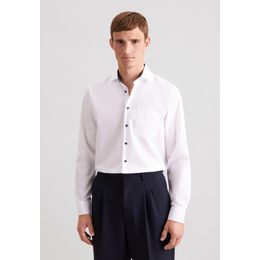 Seidensticker Herren Businesshemd "Schwarze Rose", wei&szlig;, Gr. 40, unifarben, 100% Baumwolle, Hemden, Regular 1/1 Kentkragen Uni