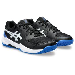 asics M&auml;dchen Tennisschuh "GEL-DEDICATE 8 GS", Gr. 38, blau, Synthetik, Schuhe, Multicourt-Schuh, Allcourt-Schuh