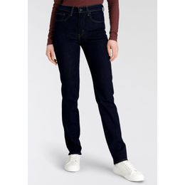 Levi's LEVI'S Damen Straight-Jeans "724 HIGH RISE STRAIGHT", blau, Gr. 28, Denim/Jeans, Obermaterial: 85% Baumwolle, 7% Lyocell, 6% Elastomultiester, 2%
